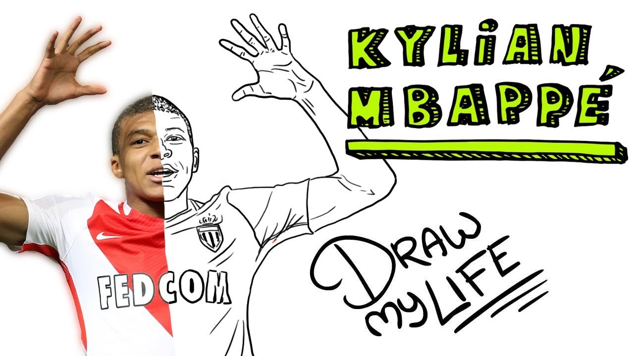 KYLIAN-MBAPPÉ-⚽️-Draw-My-Life – DeportesOk
